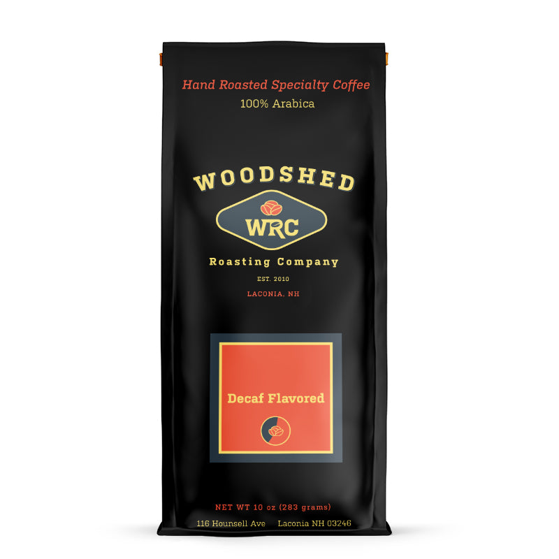 Gourmet Flavored Decaf Coffee | Woodshed Roast – Woodshed Roast Coffee